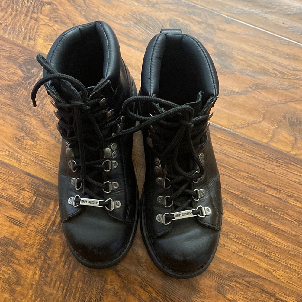 Harley Davidson Dipstick Motorcycle Riding Boots - Gem